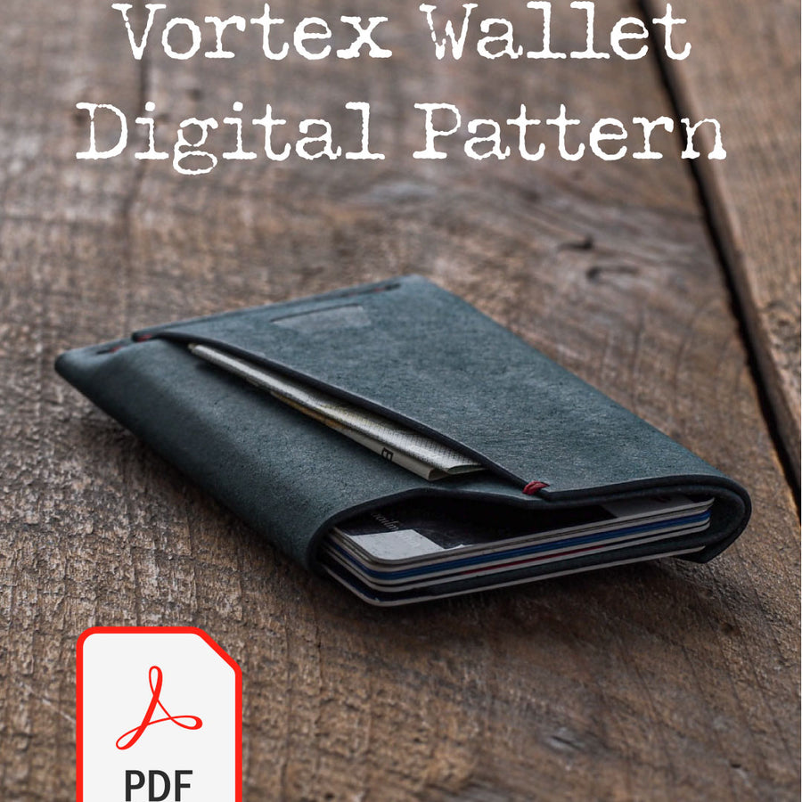 Vortex Wallet Digital Pattern - Luava